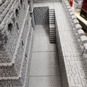 Massive Castle Fortress - Dragonlock - DND - Pathfinder - RPG - Dungeon ...