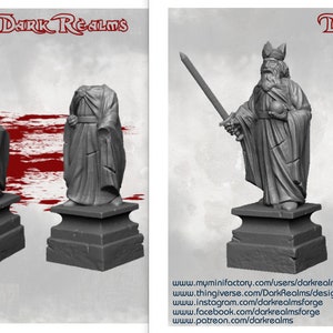 Statues and Ruins - DND - Dungeons & Dragons - RPG - Pathfinder ...