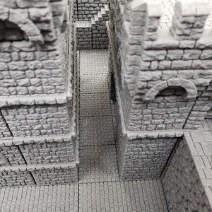 Massive Castle Fortress - Dragonlock - DND - Pathfinder - RPG - Dungeon ...