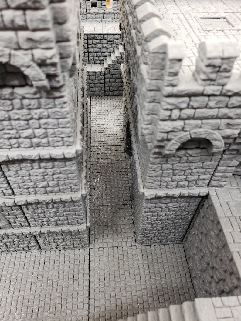 Massive Castle Fortress - Dragonlock - DND - Pathfinder - RPG - Dungeon ...
