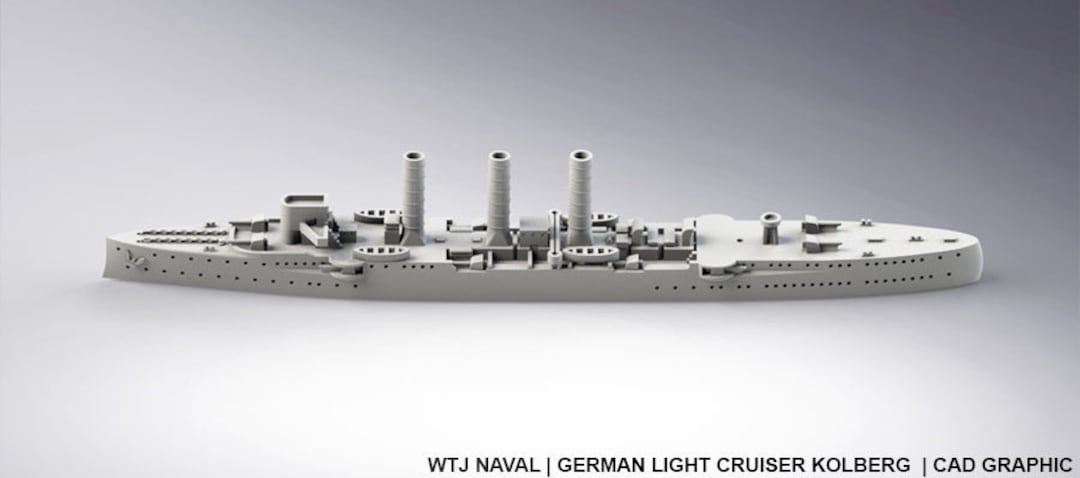 Kolberg 1915 - German Navy - Pre Dreadnought Era - Wargaming - Naval ...