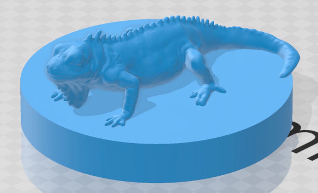 Lizard Mini - DND - Pathfinder - Dungeons & Dragons - RPG - Tabletop ...