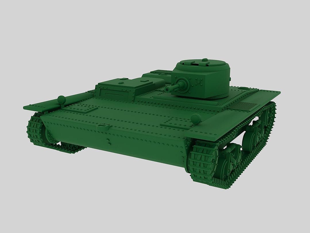 Soviet Light Tank T-38 Russian Army Wargame3d 28mm Scale - Etsy