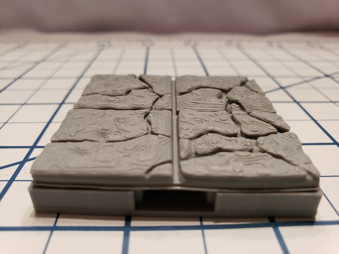 Rough Stone Floor Tiles - Openforge - Openlock - DND - Tabletop - RPG ...
