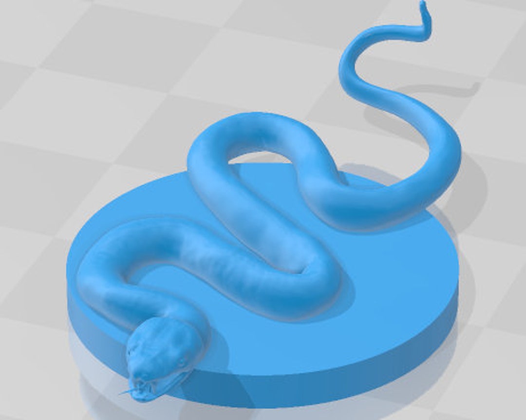 Poisonous Snake Mini - DND - Pathfinder - Dungeons & Dragons - RPG ...