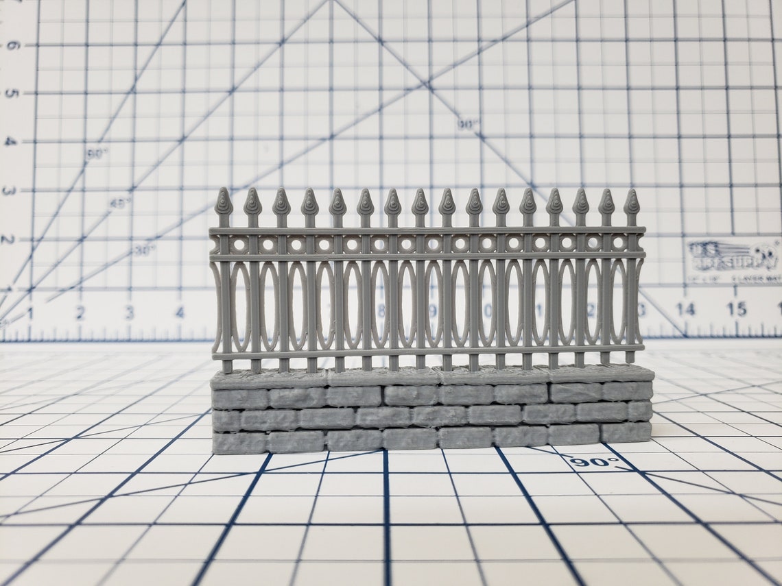 Cemetery Gate and Walls - Dragonlock - DND - Pathfinder - RPG - Dungeon ...