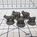 The Wilds of Wintertide Set of Sled Dogs Minis Hero's Hoard DND ...