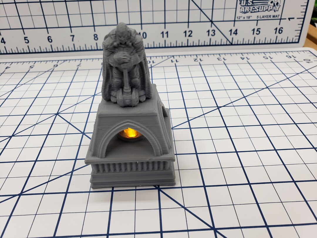 Brazier Statue Set DND Pathfinder RPG Dungeon & Dragons Terrain Map ...