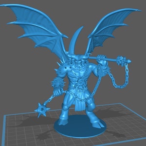 Demon Balor / Belaphoss Mini - DND - Pathfinder - Dungeons & Dragons ...