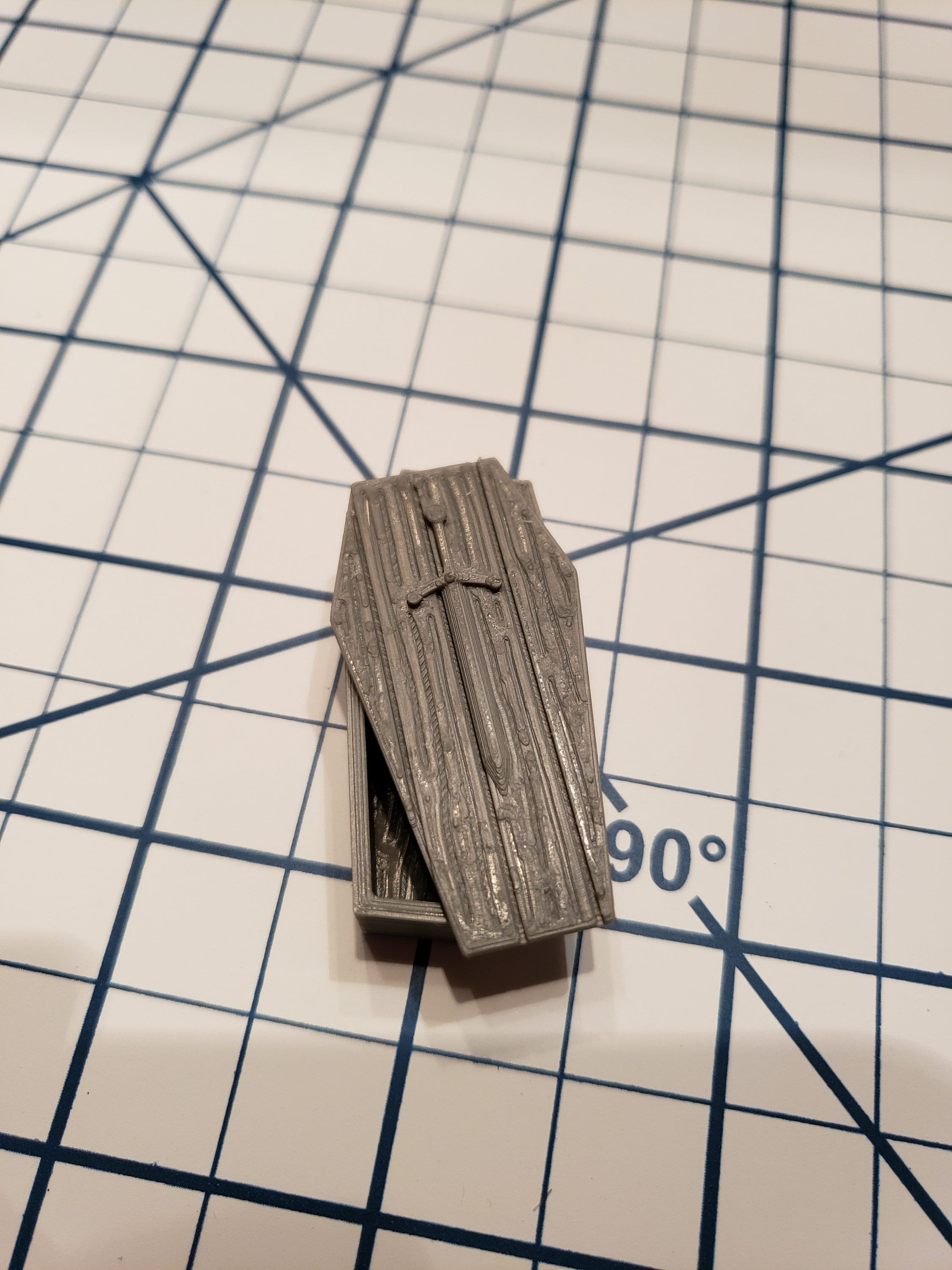 Coffin With Lid Hero's Hoard DND Pathfinder RPG - Etsy