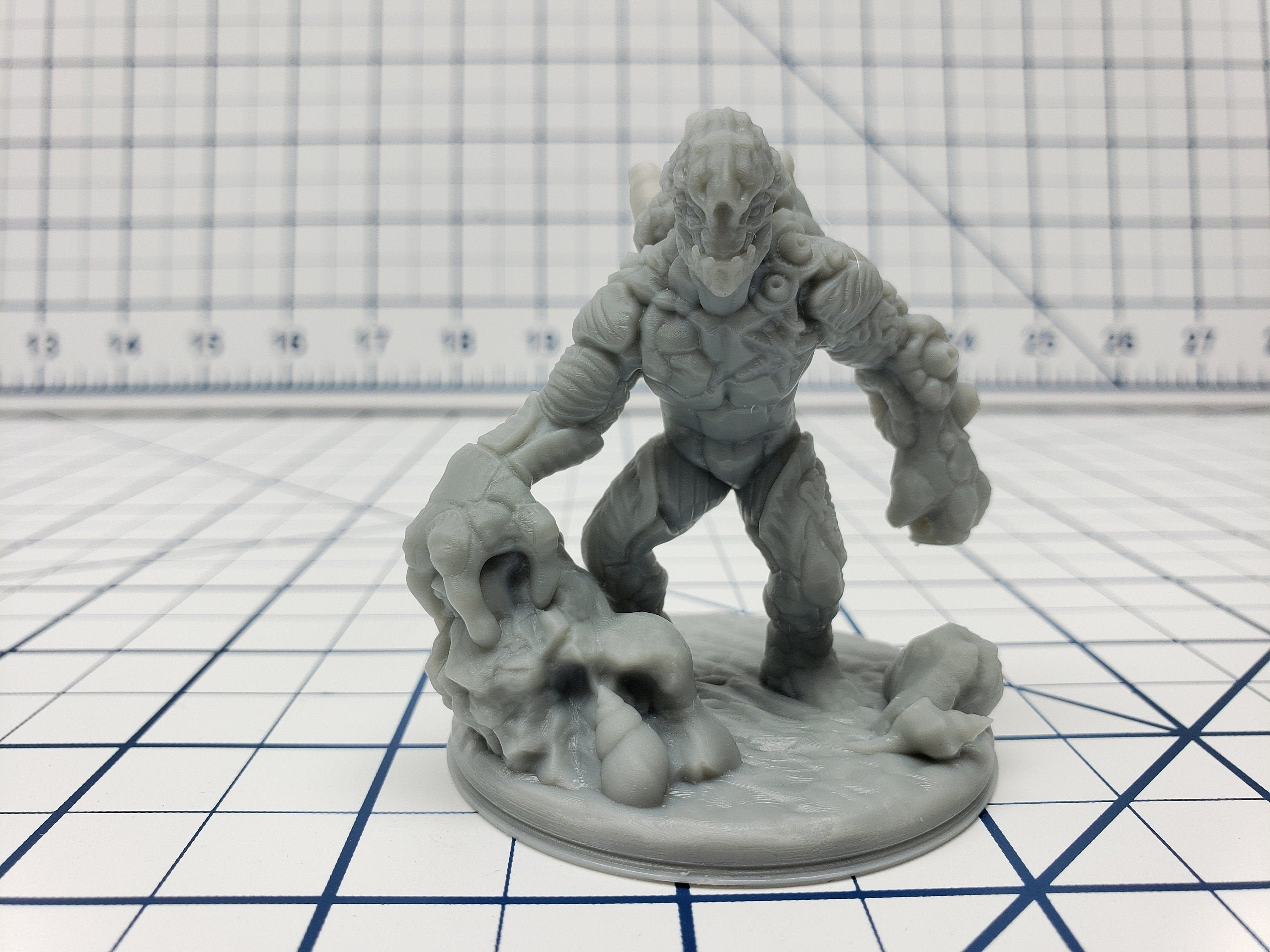 Coral Golem Mini Savage Atoll Hero's Hoard DND - Etsy