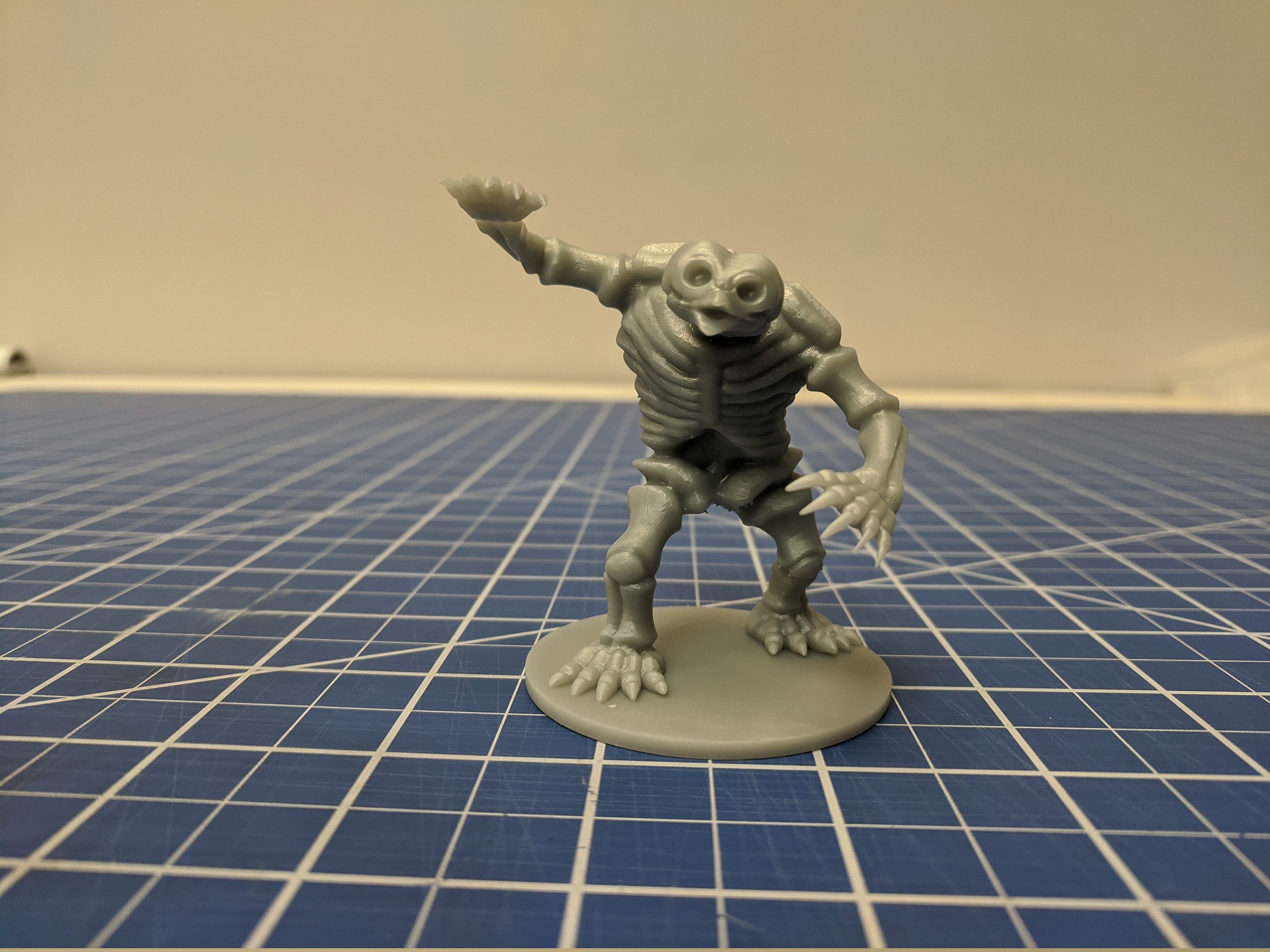 Owlbear Skeleton Mini DND Pathfinder Dungeons & Dragons - Etsy
