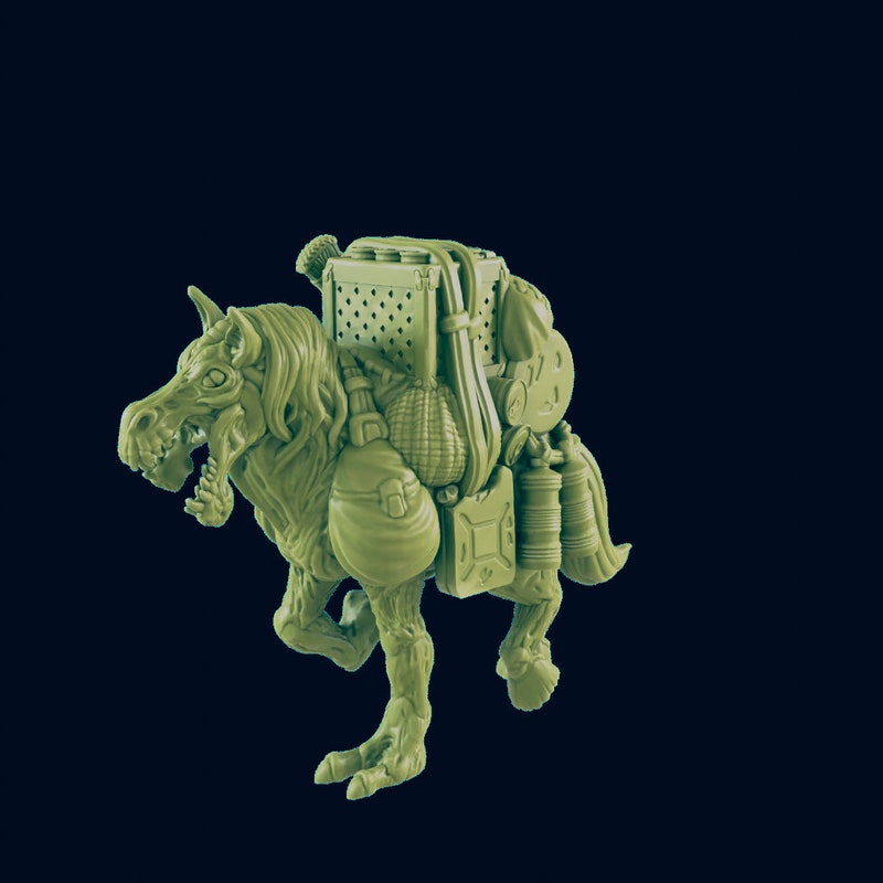 Cyber Punk Horse - Etsy