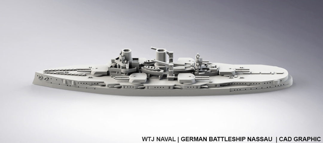 Nassau - German Navy - Pre Dreadnought Era - Wargaming - Naval ...