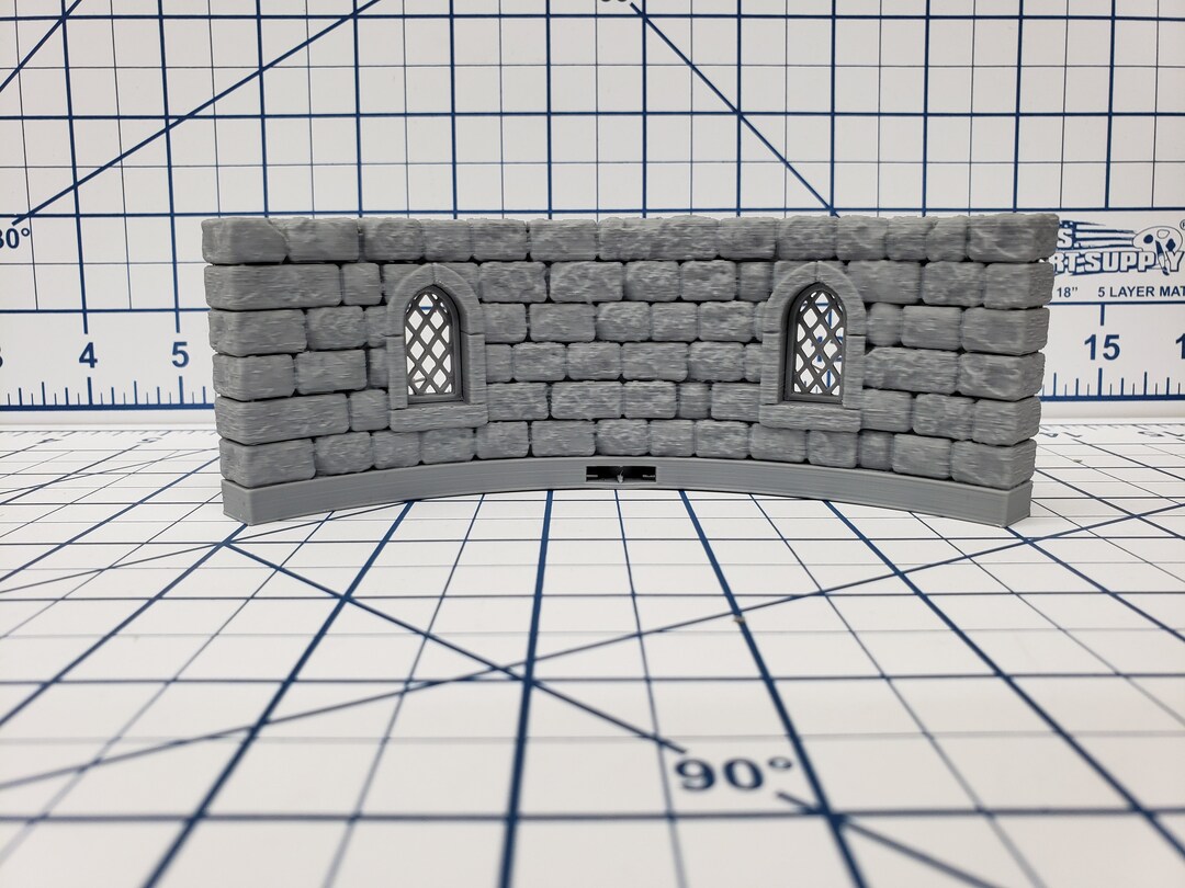 Castle Style - Round Tower Walls - Dragonlock - DND - Pathfinder - RPG ...