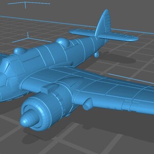 Beaufighter MK1C UK Air 1:200 Scale Great for Table Top War Games and ...