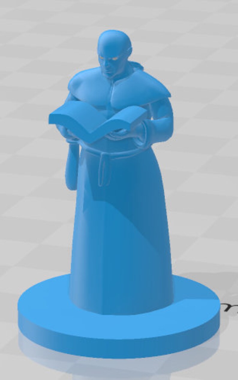 Acolyte Mini DND Pathfinder Dungeons & Dragons RPG Tabletop Mz4250 ...