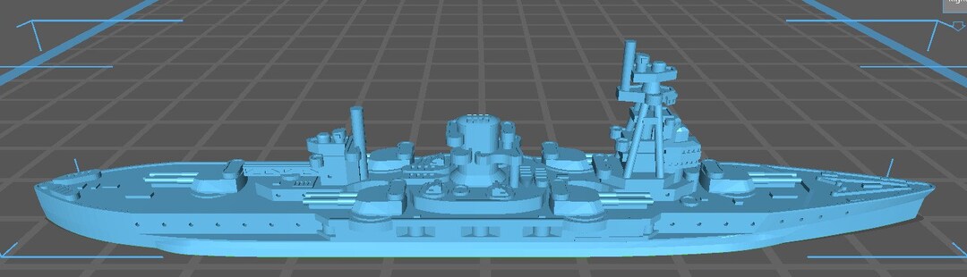 Settsu WWII - IJN - Wargaming - Axis & Allies - Naval Miniature ...