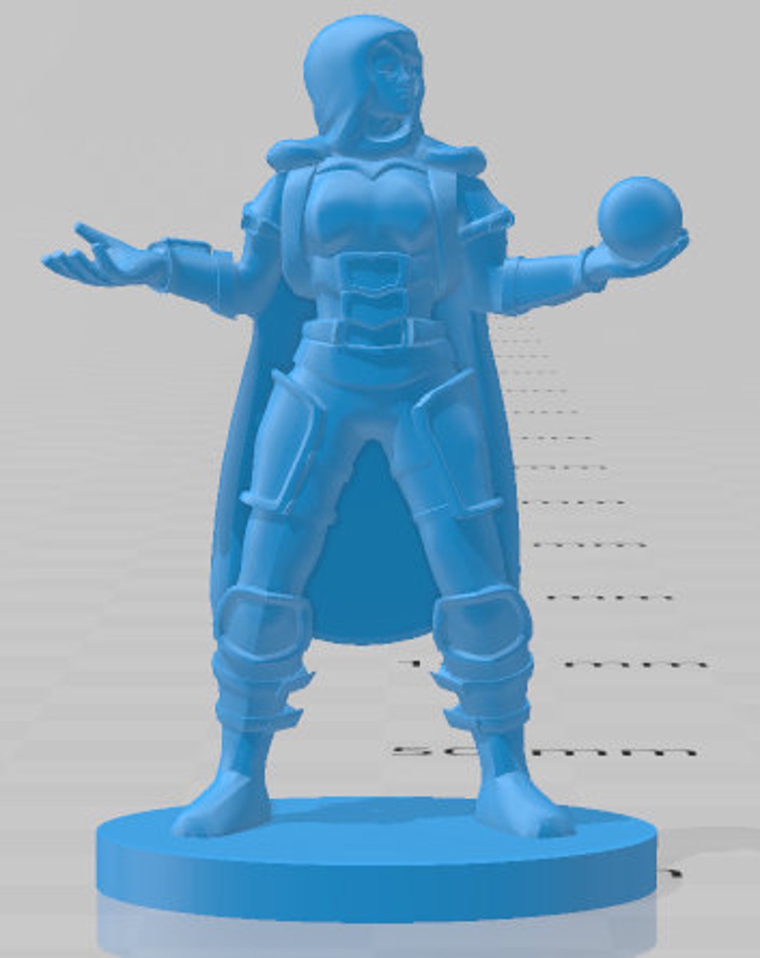 Mage Mini - DND - Pathfinder - Dungeons & Dragons - RPG - Tabletop ...