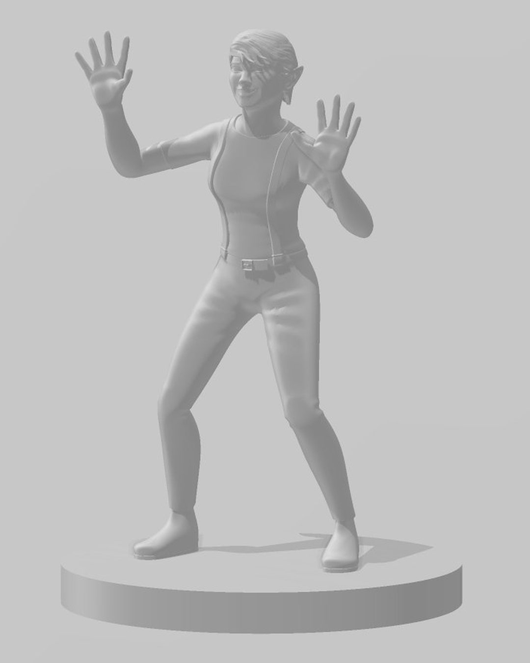 Elf Female Mime Bard DND Pathfinder Dungeons & Dragons RPG Tabletop ...