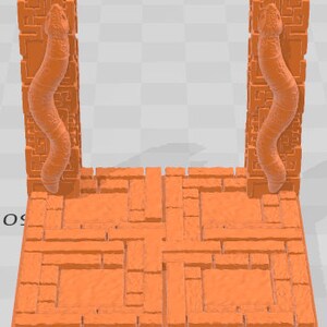 Door Frames 2 Set 2 Aztlan 4 Reforged Pathfinder Dungeons & Dragons RPG ...