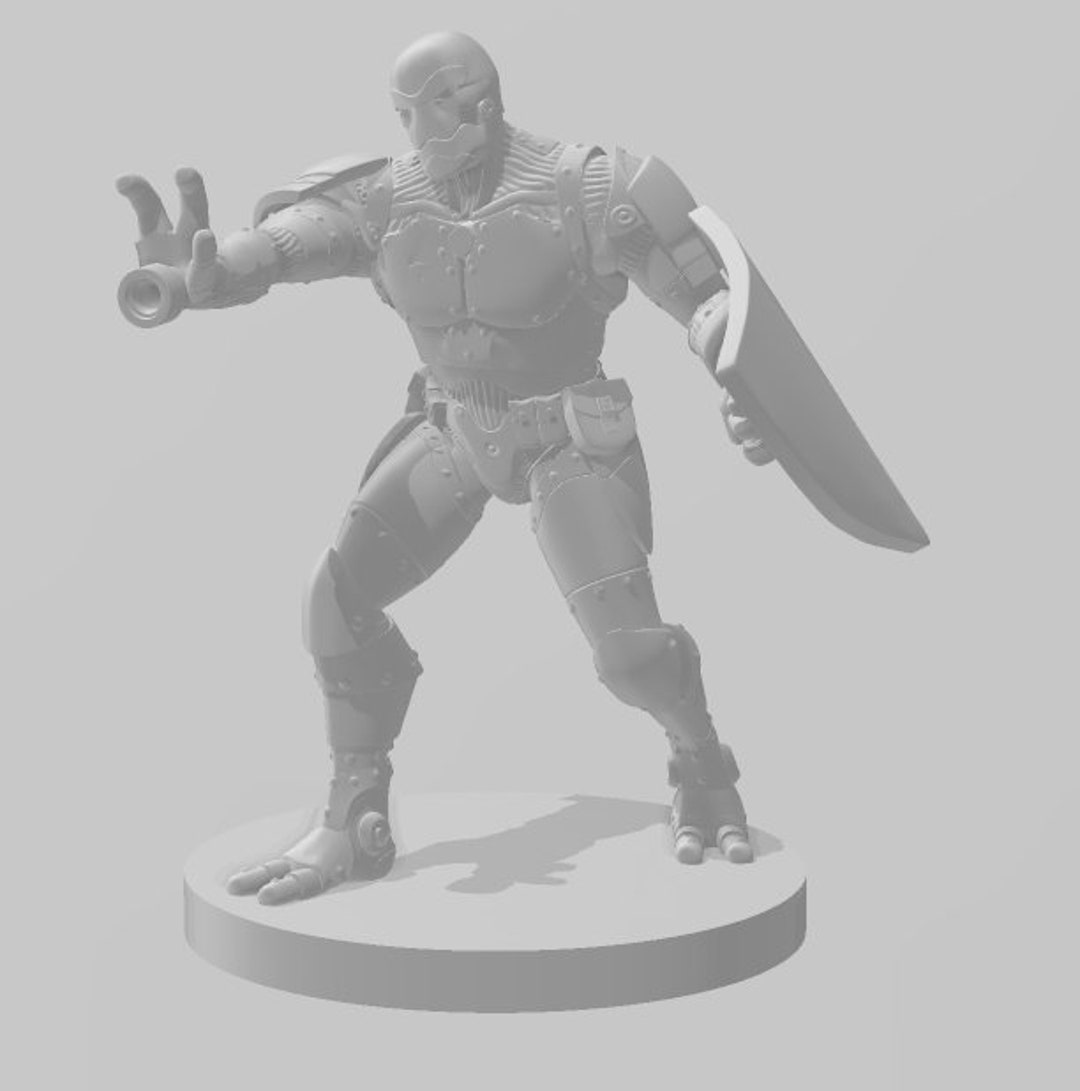 Warforged Pack - DND - Pathfinder - Dungeons & Dragons - RPG - Tabletop - Mz4250- Miniature-28mm ...