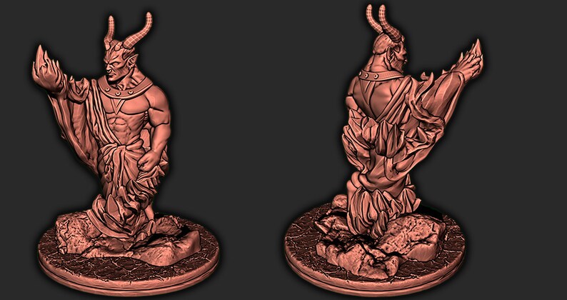 Empire of Scorching Sands Efreeti Mini Hero's Hoard - Etsy