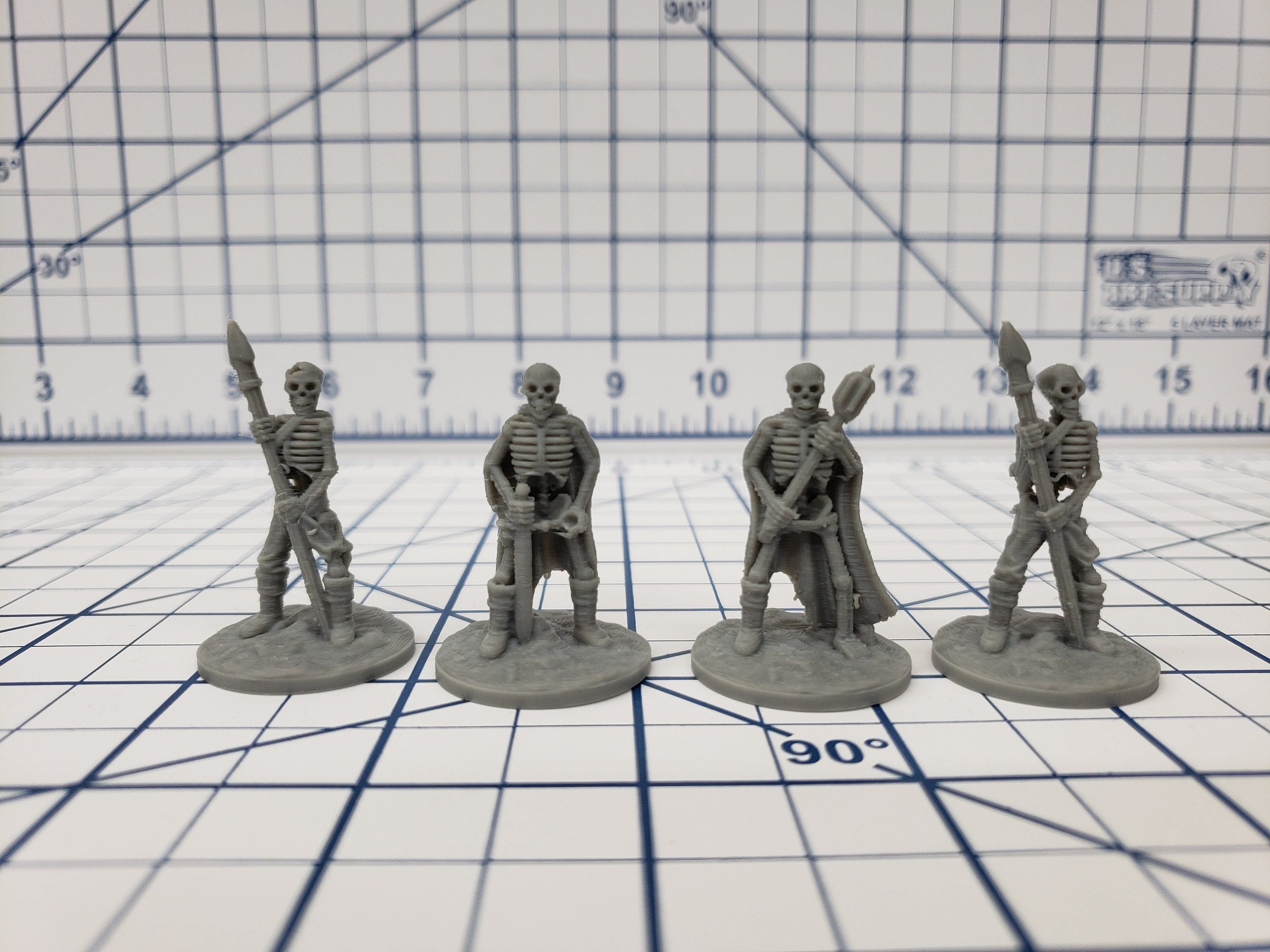 Skeleton Miniatures Sets - DND - Pathfinder - RPG - Dungeon & Dragons ...