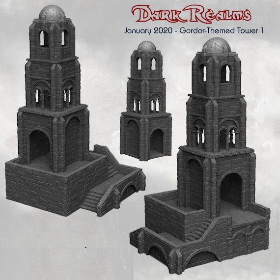 Tower DND Dungeons & Dragons RPG Pathfinder Tabletop - Etsy
