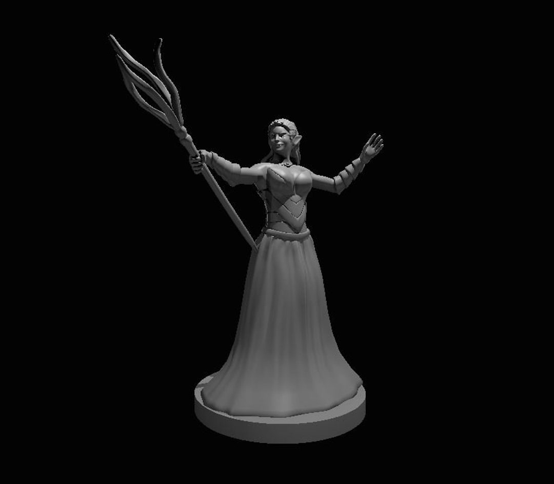 Drow Priestess- Pathfinder - Dungeons & Dragons - RPG - Tabletop ...