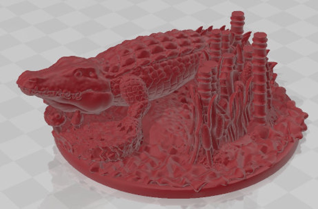 Core Crocodile Minis - Swamp of Sorrows - Pathfinder - Dungeons ...