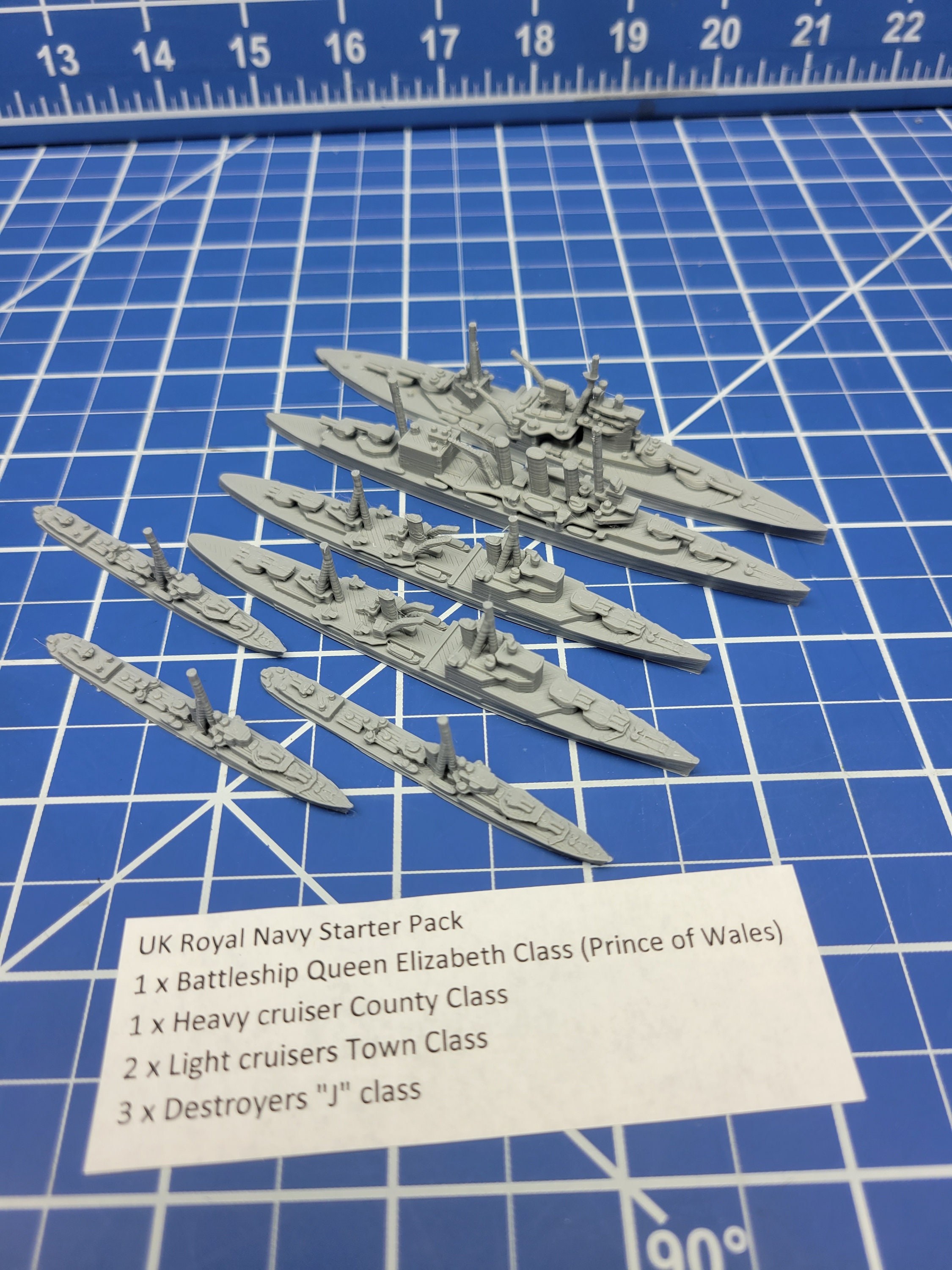 Fleet Packs - Wargaming - Admiral Wargame - Naval Miniature - Tabletop ...