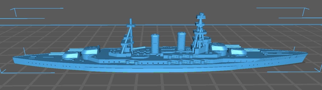 Nagato 1920 - IJN - Wargaming - Axis & Allies - Naval Miniature ...
