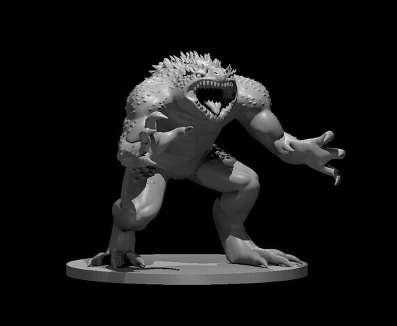 Demon Hezrou Mini DND Pathfinder Dungeons & Dragons | Etsy
