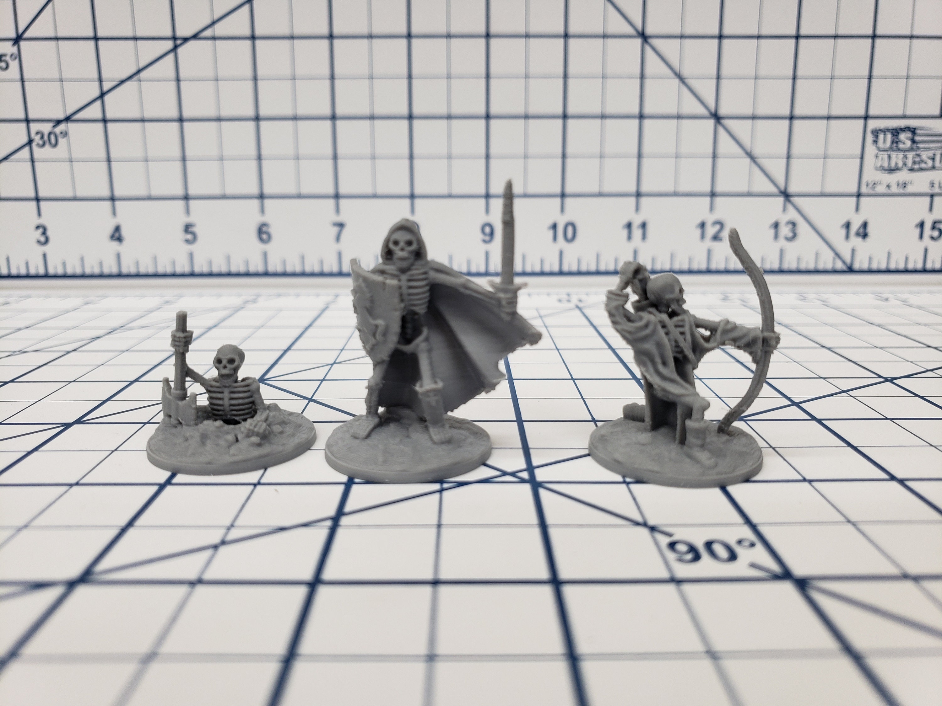 Skeleton Miniatures Sets DND Pathfinder RPG Dungeon & - Etsy