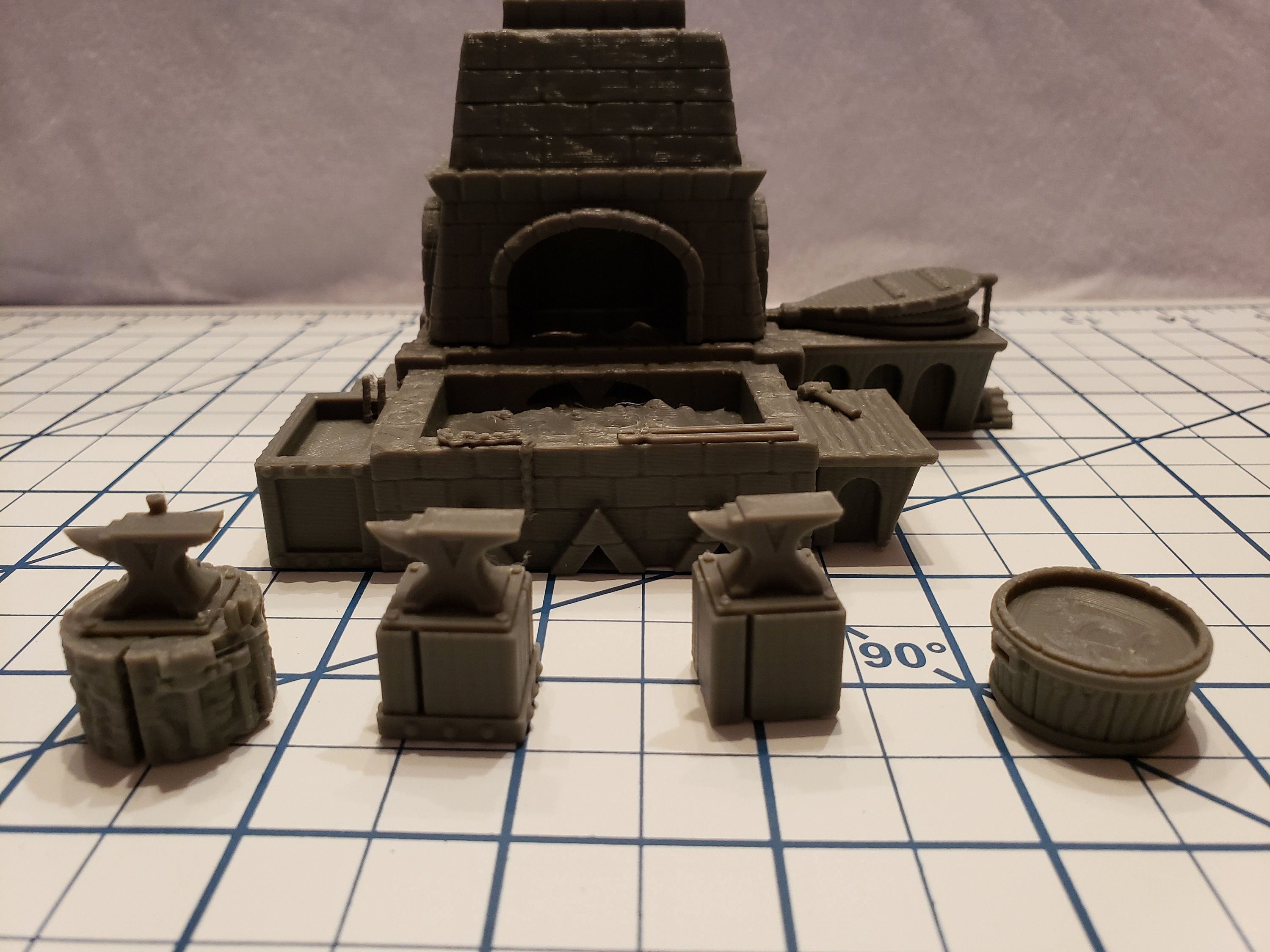 Blacksmith Forge and Workshop Set Hero's Hoard DND - Etsy Canada