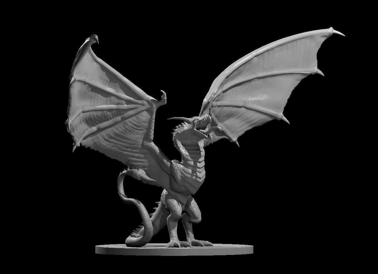 Wyvern Mini DND Pathfinder Dungeons & Dragons RPG - Etsy