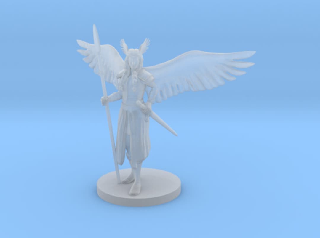 Valkyrie Mini - DND - Pathfinder - Dungeons & Dragons - RPG - Tabletop ...