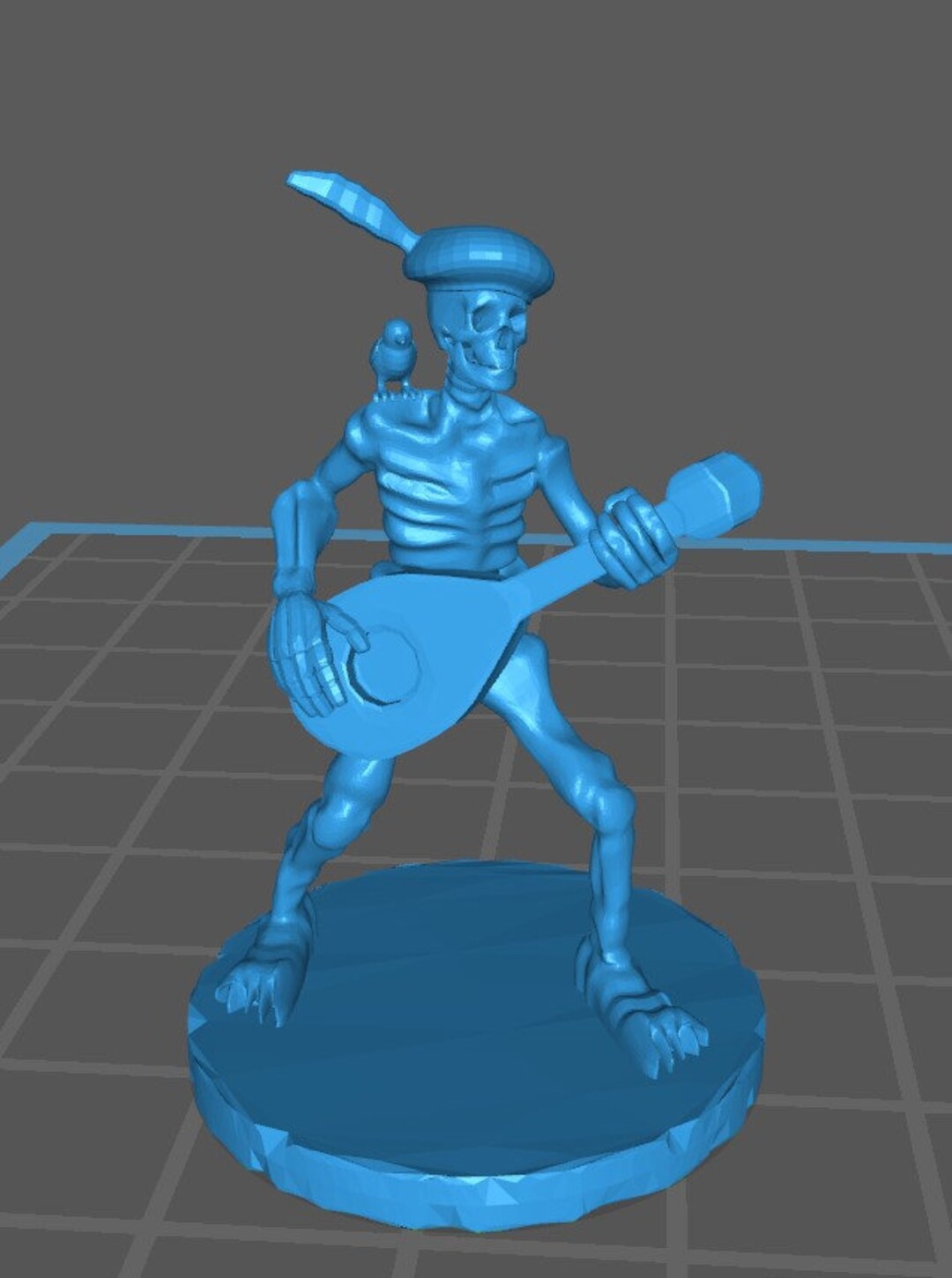 Undead Bard Mini - DND - Pathfinder - Dungeons & Dragons - RPG ...