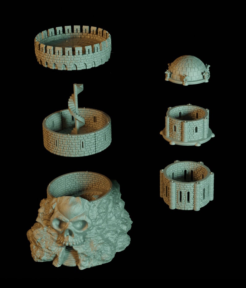 Stoneskull Tower - Huge Tower - Shadowgrove - Dragonlock - DND ...