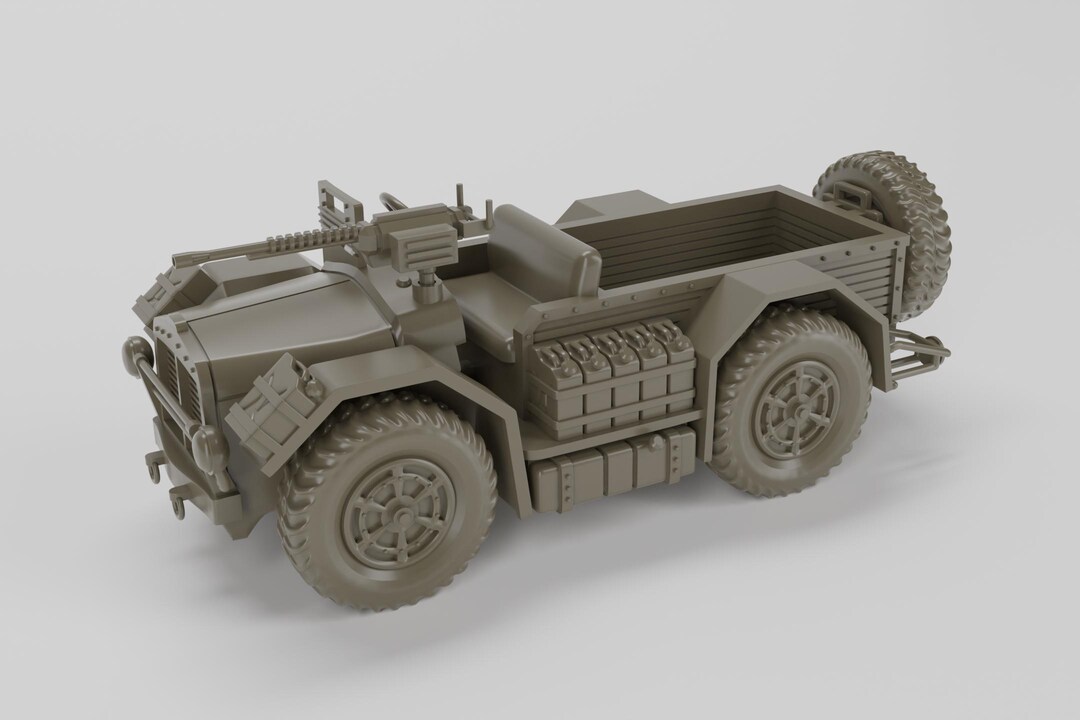 Camionetta Desertica AS43 - Italian Army - 28mm Scale - Wargame3d - Etsy