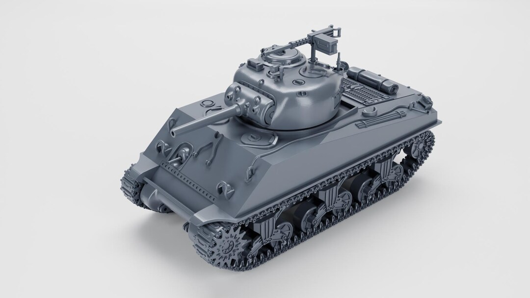 Sherman M4A3 105-76mm (howitzer Version) - US Army - 28mm Scale - Tank ...