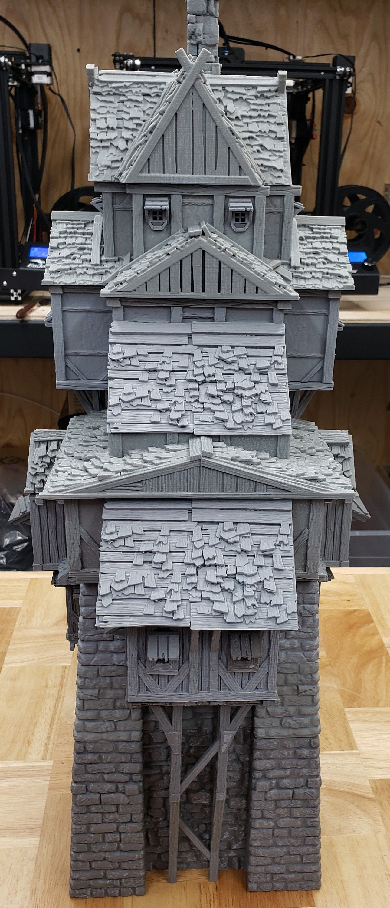 Iron Wheel Trade Guild Tower DND Pathfinder Dungeons & | Etsy