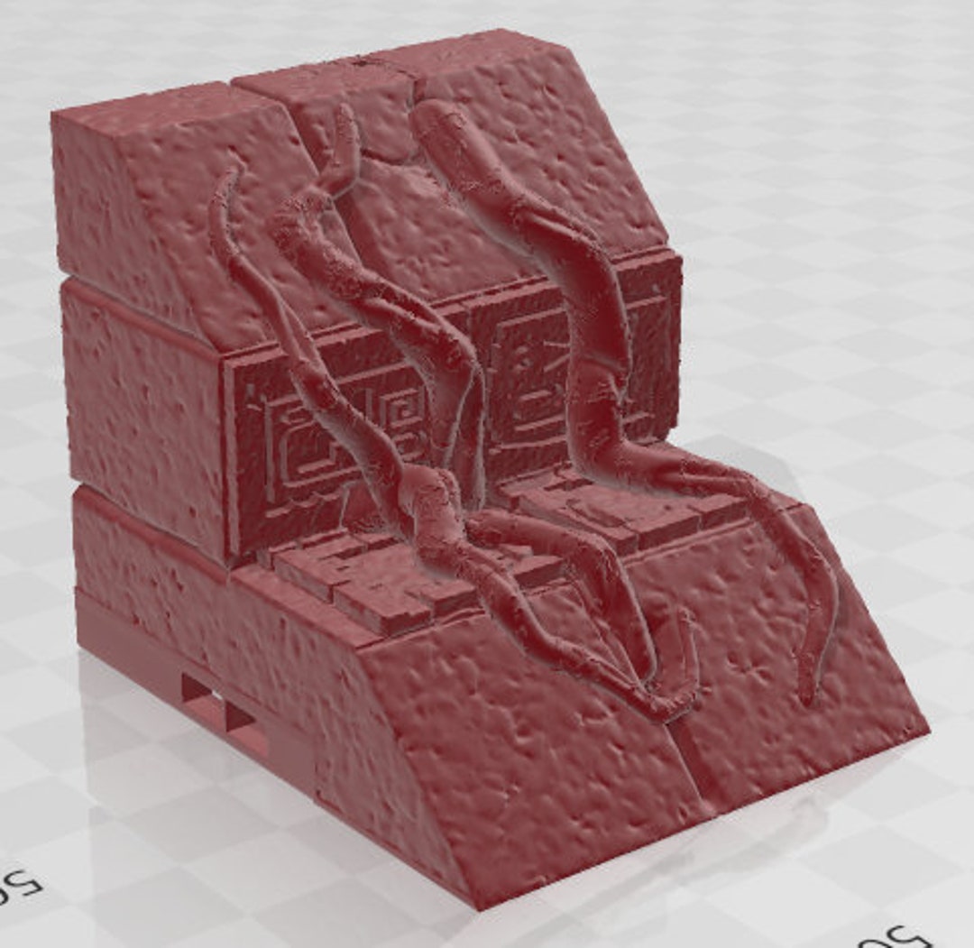 Step Pyramid Walls Set 1 - Aztlan 5 Reforged - Pathfinder - Dungeons ...