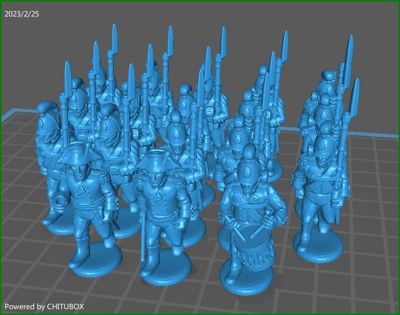 Baden Line Btg 1806-10 - 18 Mini - 28 Mm Scale - Great for Tabletop War ...