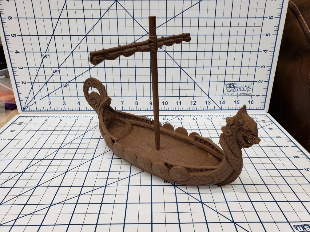 The Wilds of Wintertide Longship - EC3D - DND - Pathfinder - Dungeons ...