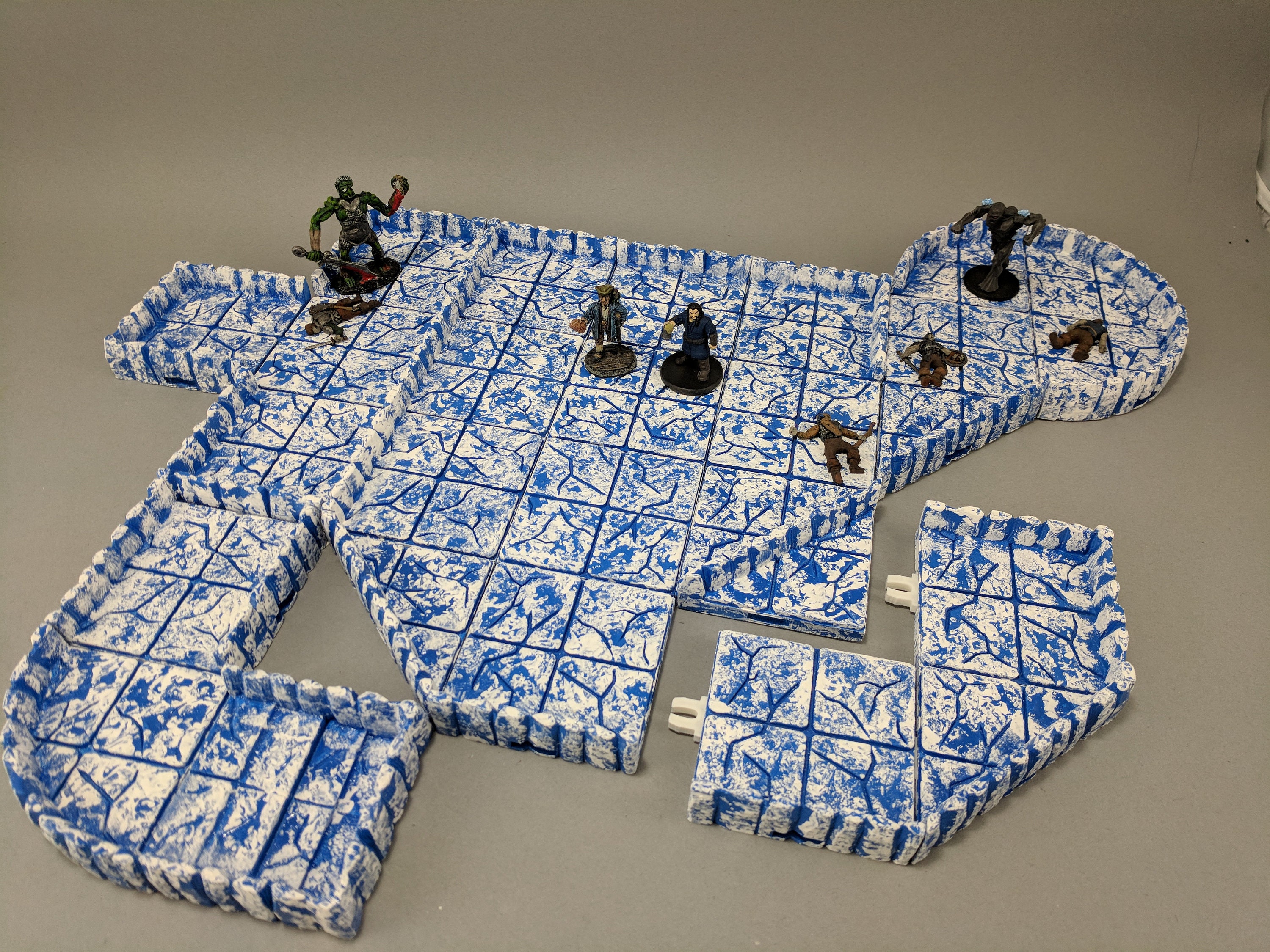 True Tiles - Ice Tiles Deluxe Set 75 Tiles! - Openlock - DND ...