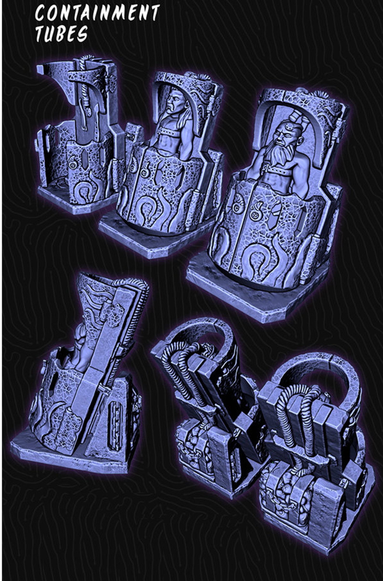 Containment Tubes - Part of A Den of Alien Evil Collection - DND ...