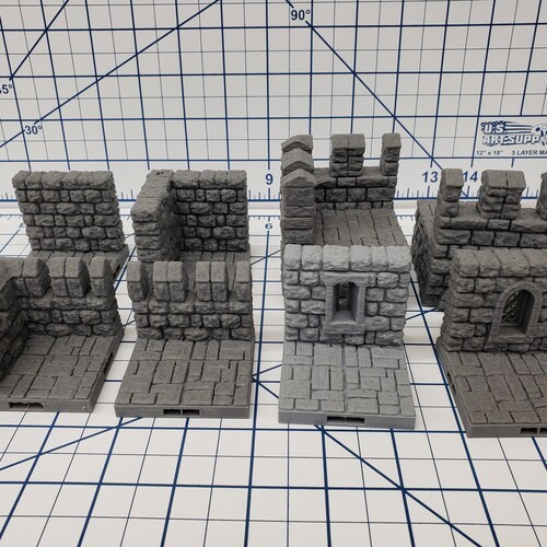 Massive Castle Fortress Dragonlock DND Pathfinder RPG - Etsy