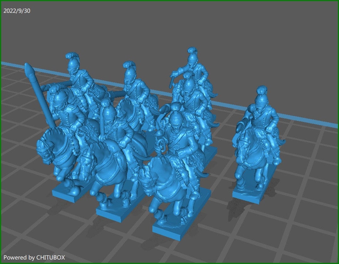 French Lancers 1811-15 - 8 Minis - Epic 15mm Miniatures - Etsy